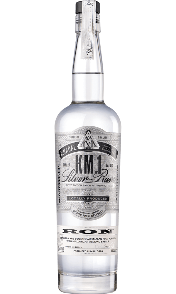 KM.1 White Rum 40,0% 70 cl | Brill